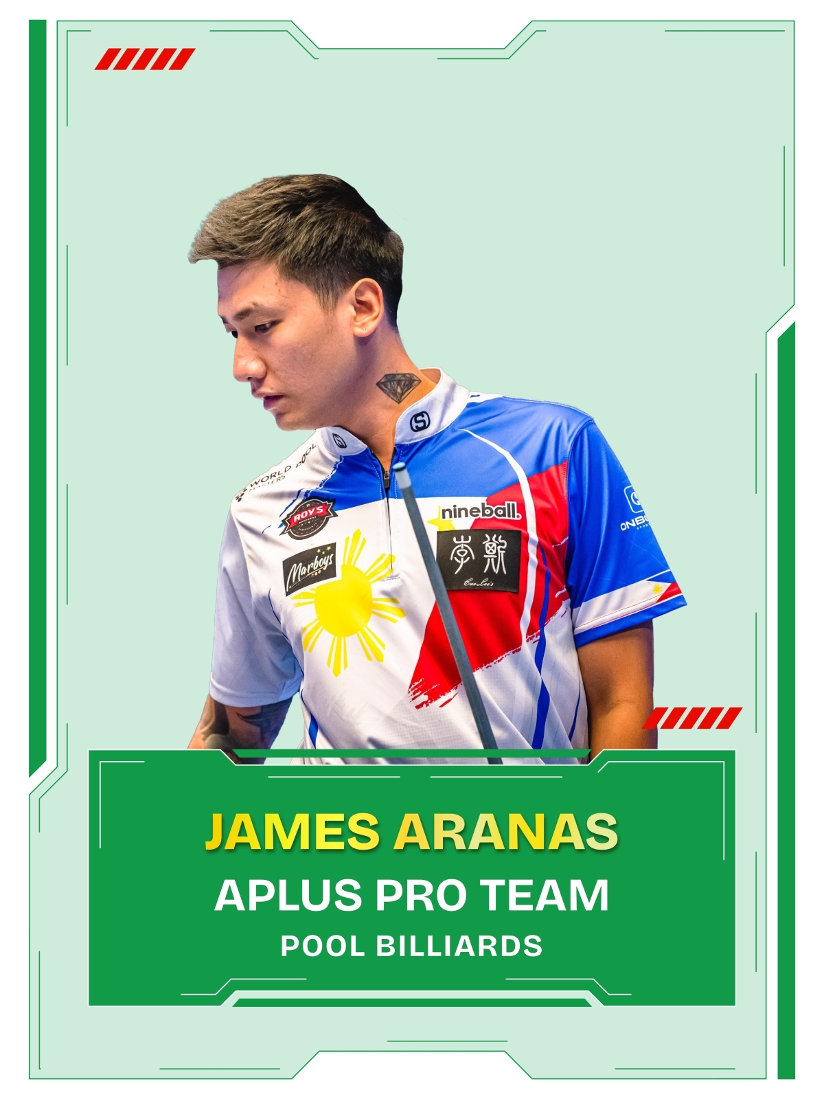 James Aranas – Ngôi sao bida Philippines với danh hiệu World Cup of Pool