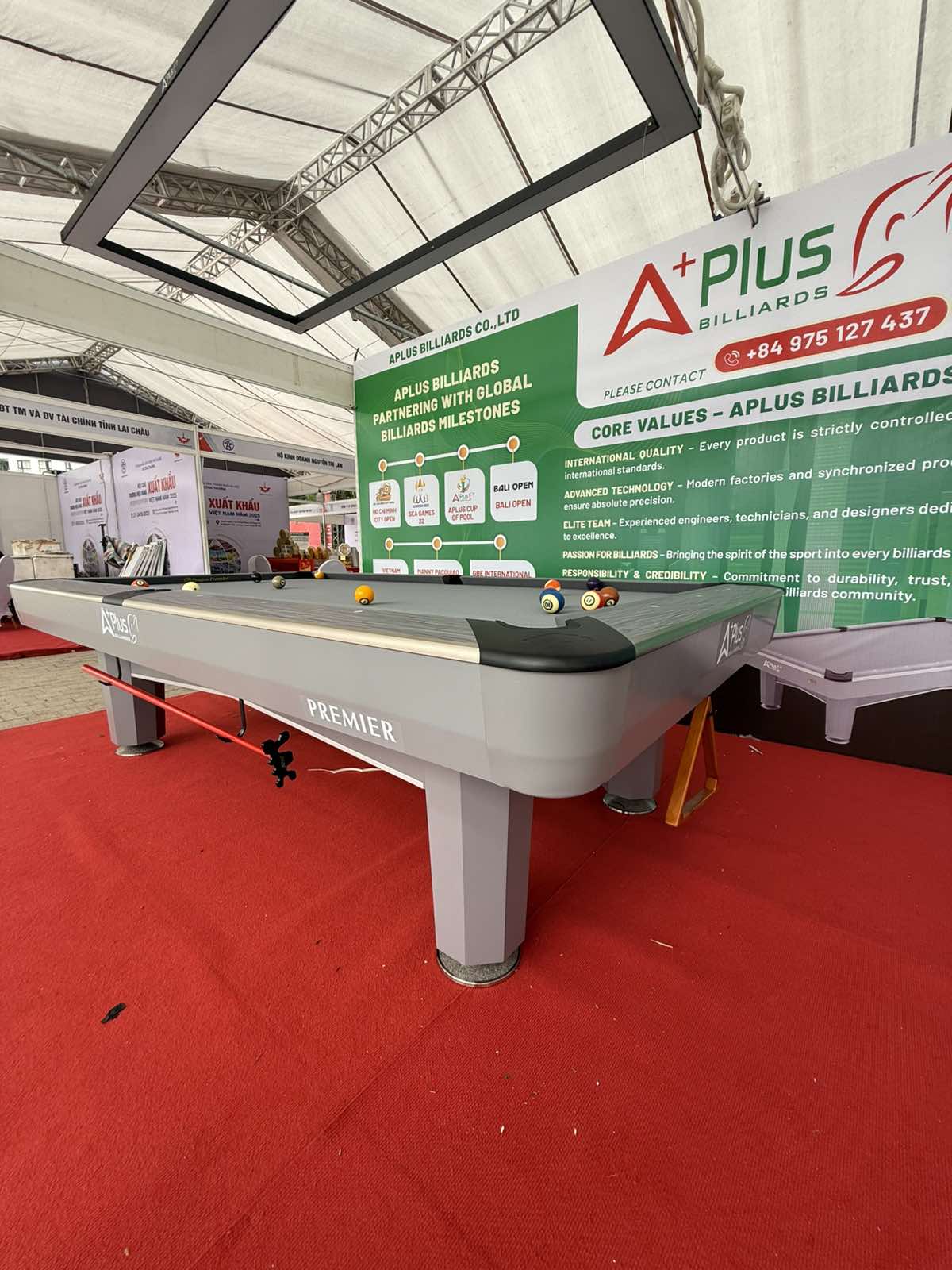 APLUS BILLIARDS tại Hội chợ Xuất Khẩu Việt Nam 2025